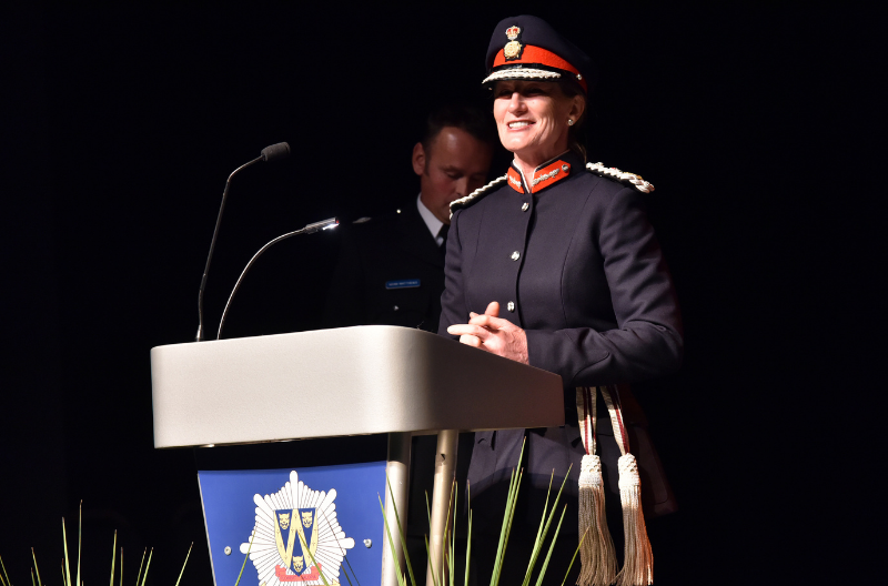 Shropshire Fire & Rescue Award Ceremony - Lord-Lieutenant of Shropshire