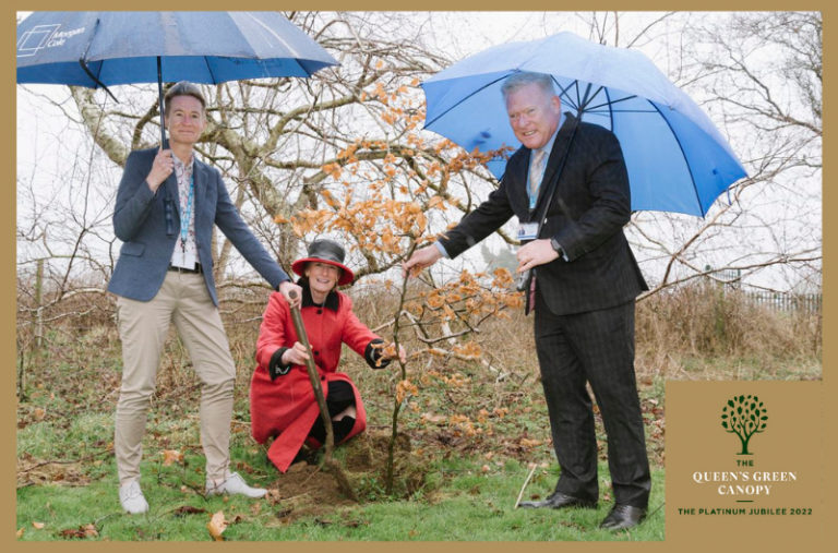 A hundred trees planted to mark Shropshire hospital's big anniversary ...
