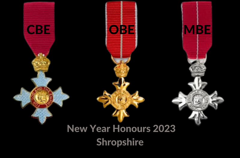 Nine Shropshire Residents receive New Year's Honours - Lord-Lieutenant ...