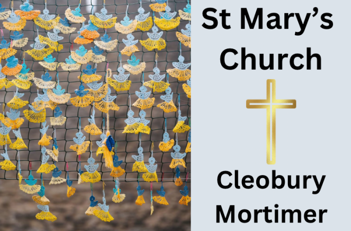 Prayers for Ukraine at St Mary's Church, Cleobury Mortimer - Lord ...