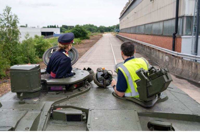 Vice Lord-Lieutenant visits Rheinmetall BAE Systems Land (RBSL ...