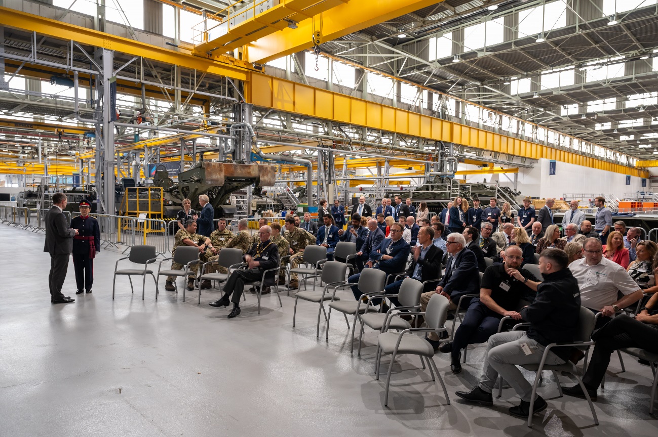 Vice Lord-Lieutenant visits Rheinmetall BAE Systems Land (RBSL ...
